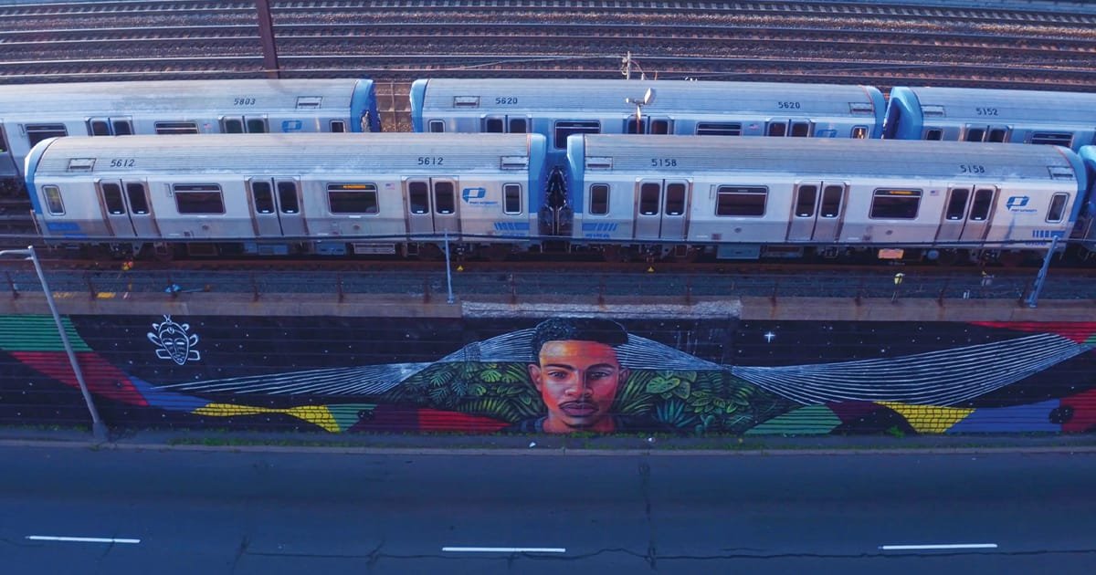 PORTRAITS MURAL IN NEWARK